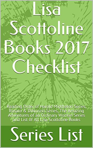 Lisa Scottoline Books 2017 Checklist: Reading Order of Harold Middleton ...
