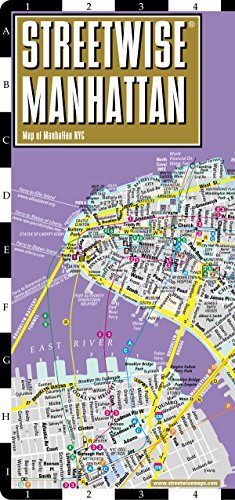 Streetwise Manhattan Map - Laminated City Center Street Map of ...