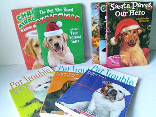 Book Sets for Kids Who Love Dogs: Pet Trouble Series; Santa Paws by ...