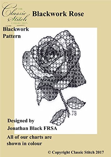 Blackwork Rose Blackwork Pattern by Jonathan Black | Goodreads