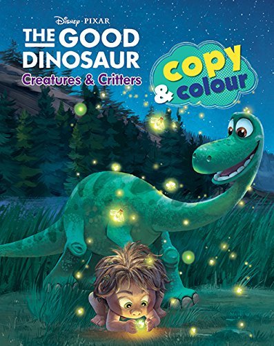 Disney Pixar The Good Dinosaur Creatures & Critters Copy & Colour by ...
