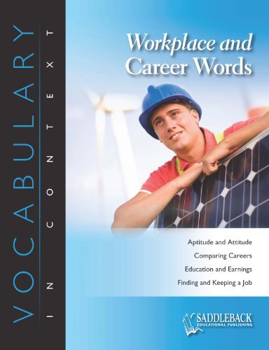 Workplace and Career Words by Saddleback Publishing | Goodreads