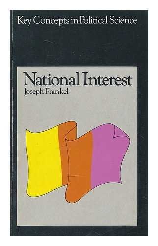 National Interest by Joseph Frankel | Goodreads
