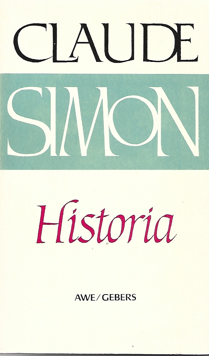 Historia by Claude Simon | Goodreads