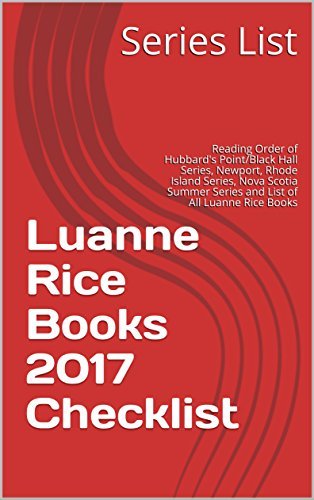 Luanne Rice Books 2017 Checklist: Reading Order of Hubbard's Point ...