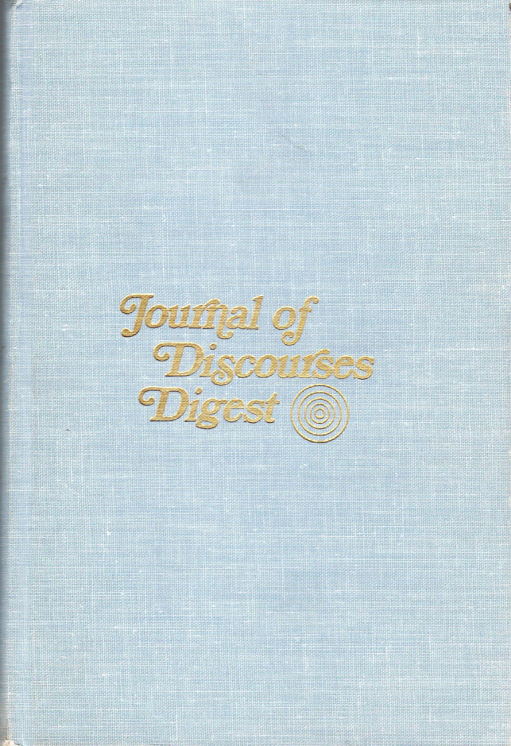 Journal of Discourses Digest, volume 1 by Joseph Fielding McConkie | Goodreads
