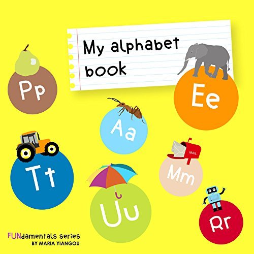 My alphabet book: Learning ABC's alphabet A to Z picture & basic words ...
