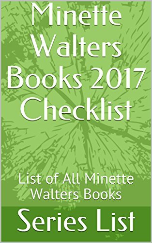 Minette Walters Books 2017 Checklist: List of All Minette Walters Books ...