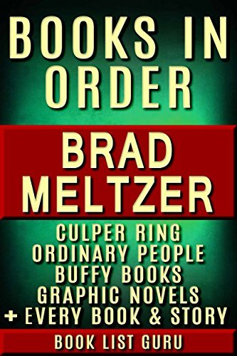 Brad Meltzer Books in Order: Culper Ring series, Ordinary People Change ...