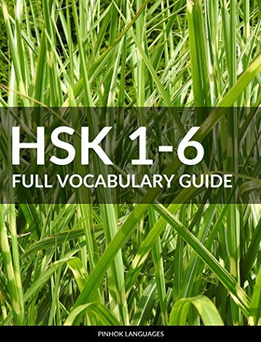 HSK 1-6 Full Vocabulary Guide: All 5000 HSK Vocabularies with Pinyin ...