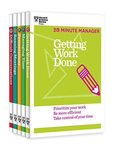 The HBR Essential 20-Minute Manager Collection (5 Books) by Harvard ...