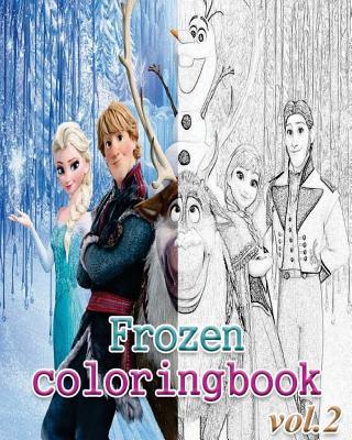 Frozen Coloring Books: Coloring Book Vol.2: Stress Relieving Coloring ...
