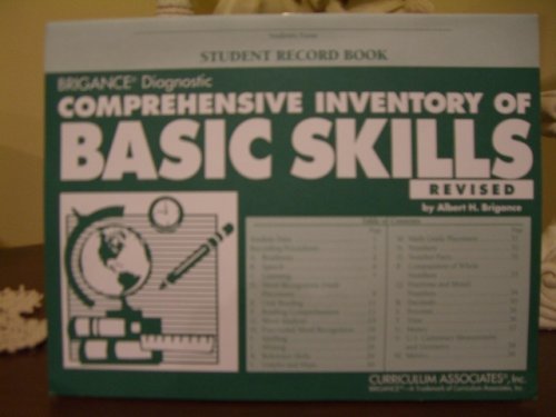 Brigance Diagnostic Comprehensive Inventory Of Basic Skills Student 