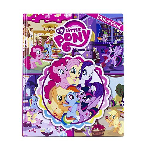 Hasbro - My Little Pony Look and Find Book - PI Kids by Phoenix ...