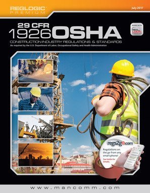 29 CFR 1926 OSHA Construction Industry Regulations, July 2017 by ...