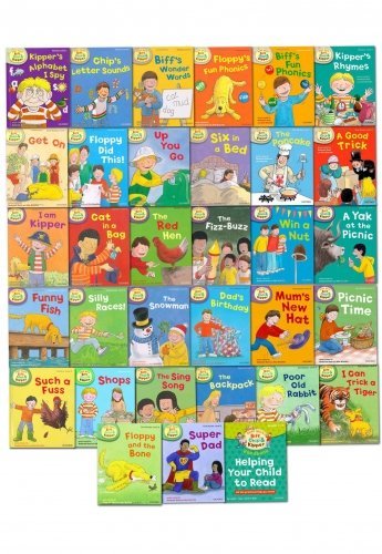 Biff, Chip & Kipper Phonics and First Stories Levels 1-3 in Slipcase by ...