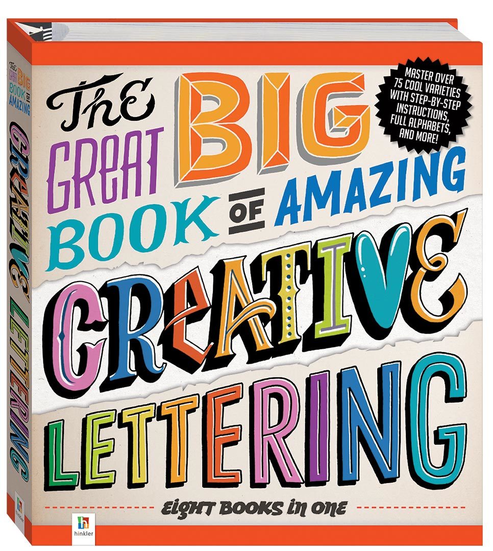 The Great Big Book of Amazing Creative Lettering by Blue Red Press ...