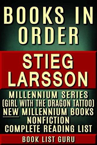 Stieg Larsson Books in Order: Millennium series (The Girl with the ...