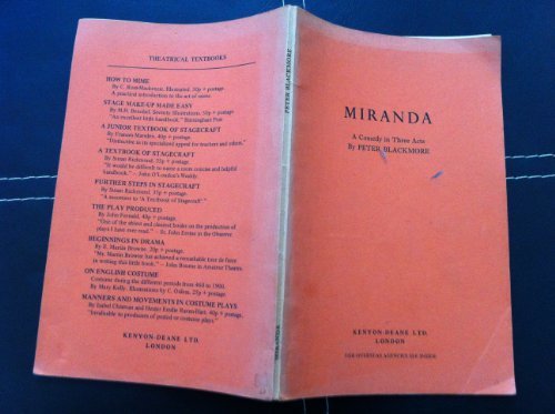 Miranda by Peter Blackmore | Goodreads