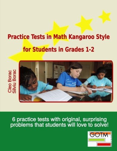 Practice Tests in Math Kangaroo Style for Students in Grades 1-2 by ...
