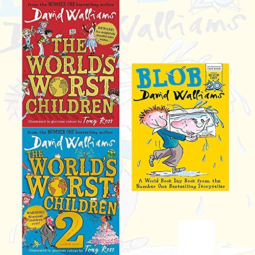 David Walliams 3 Books Collection: The World’s Worst Children / The ...