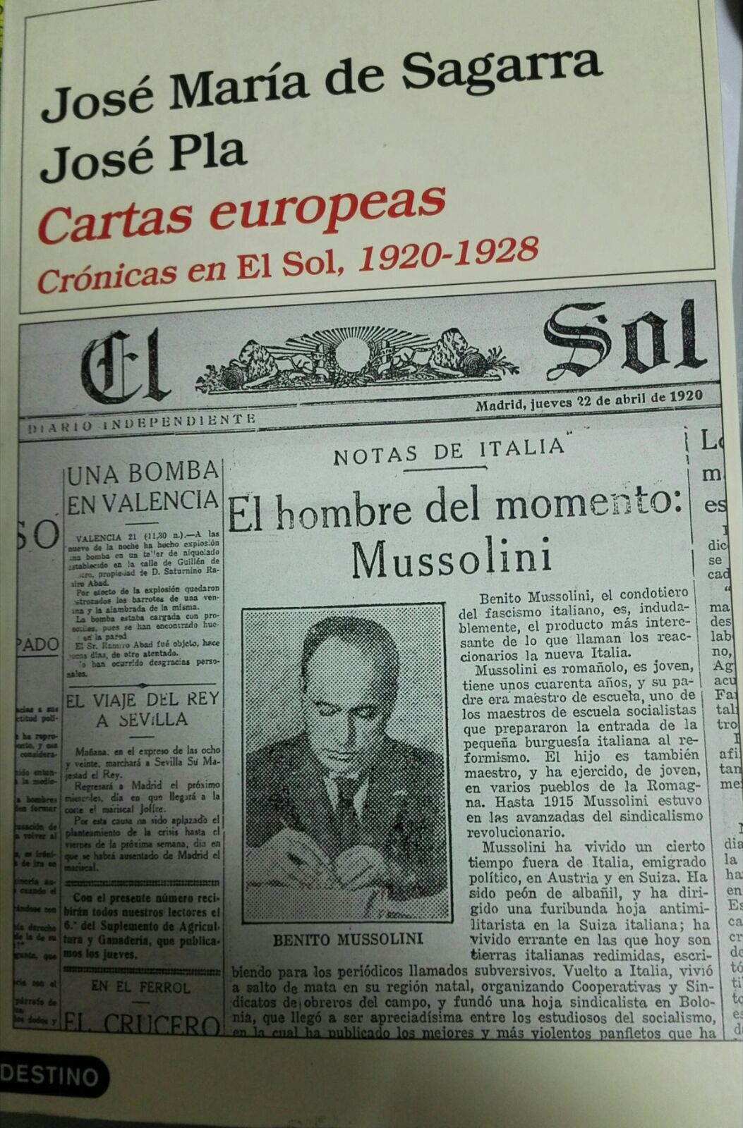 Cartas europeas by Josep Maria de Sagarra | Goodreads