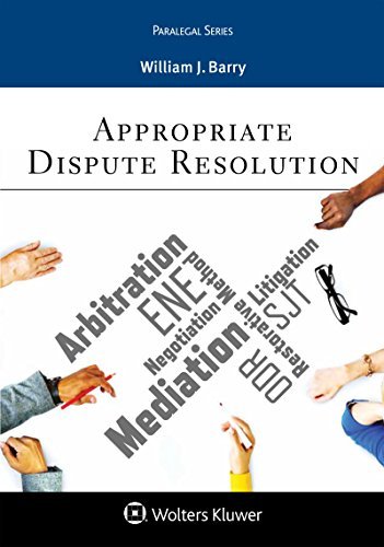 Appropriate Dispute Resolution by William J. Barry | Goodreads