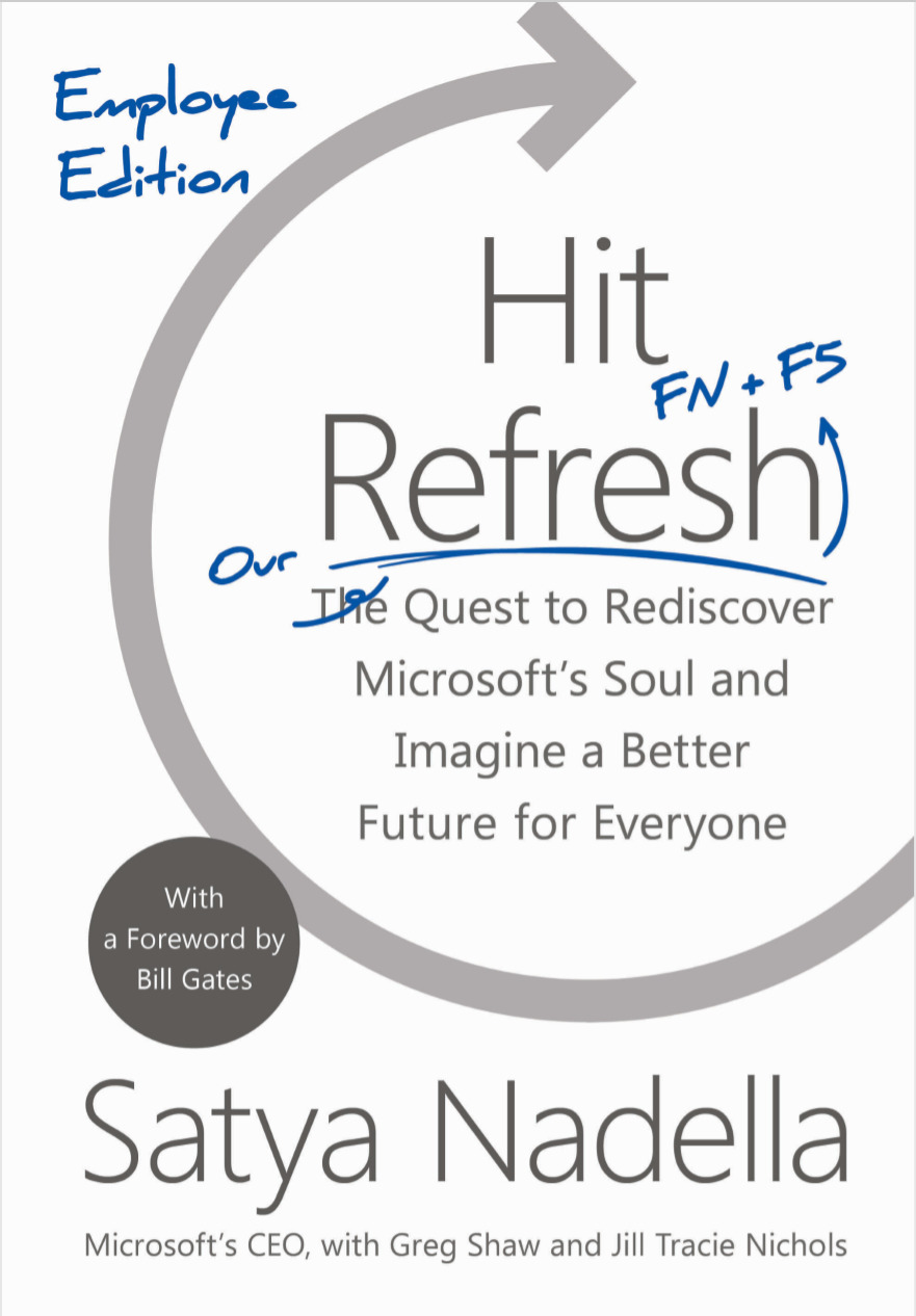 Hit Refresh by Satya Nadella | Goodreads