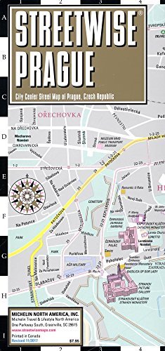 Streetwise Prague Map - Laminated City Center Street Map of Prague ...