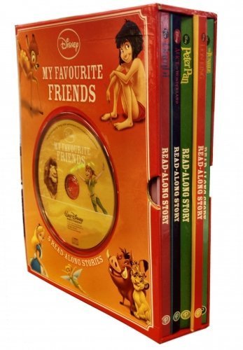 5 Disney Books Box Set With Audio CD (Read and Listen to The Lion King ...