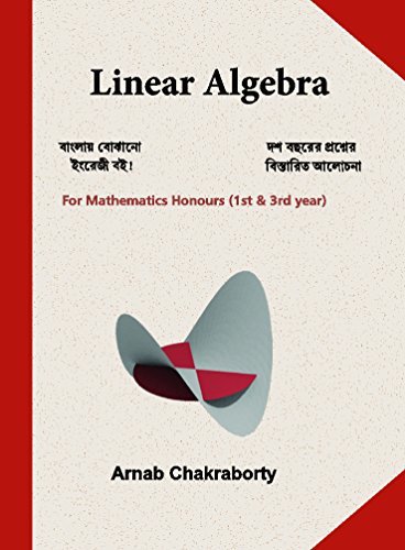 Linear Algebra by Arnab Chakraborty | Goodreads