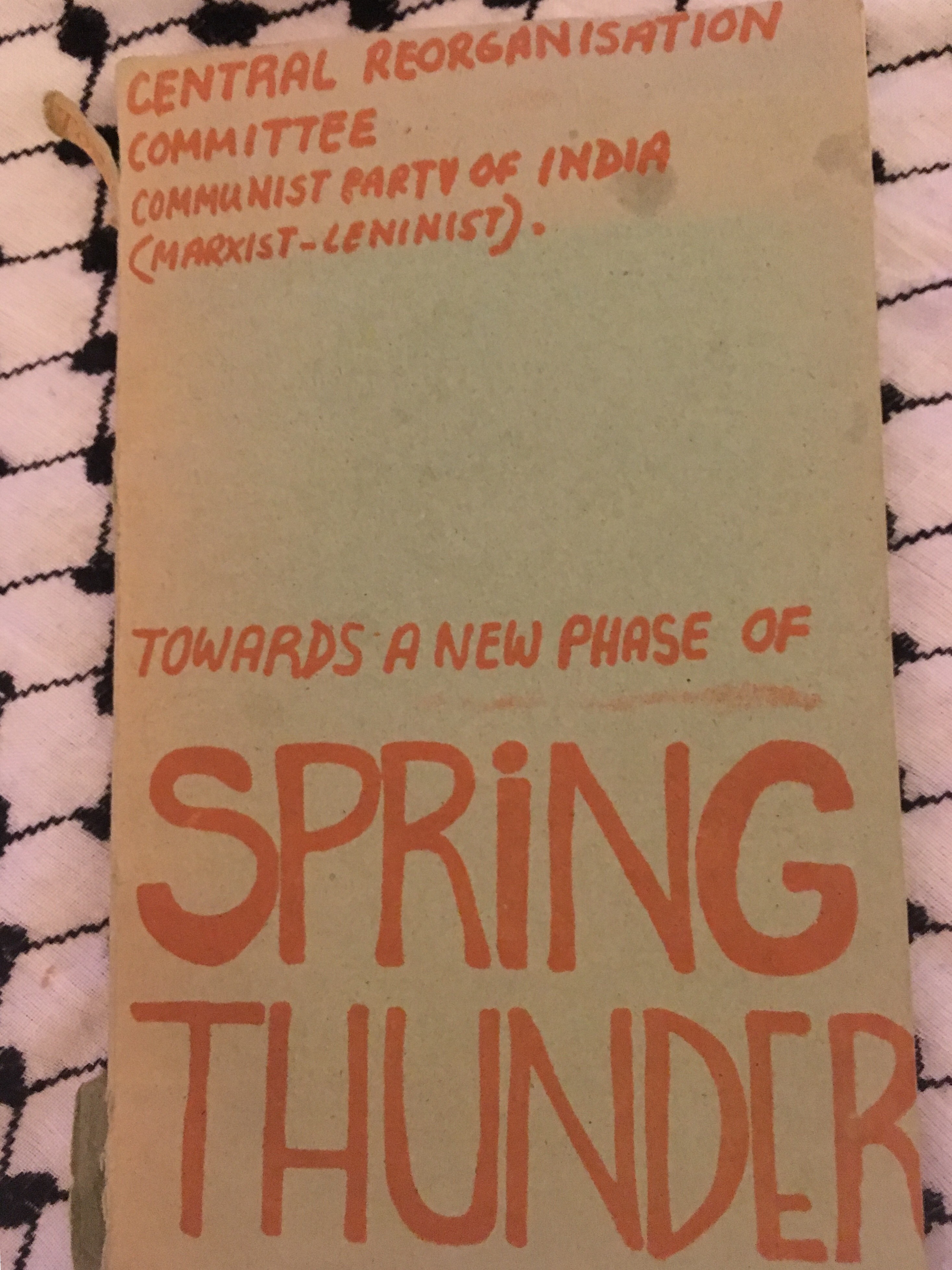 Towards a New Phase of Spring Thunder by Central Reorganization ...