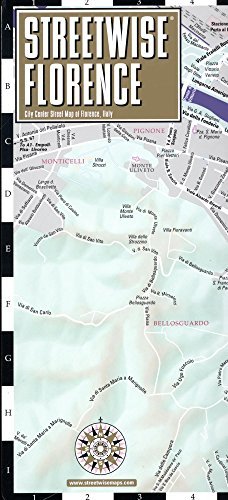 Streetwise Florence Map - Laminated City Center Street Map of Florence ...