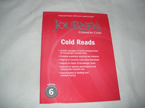 Cold Reads Grade 6 (Journeys) by HMH | Goodreads