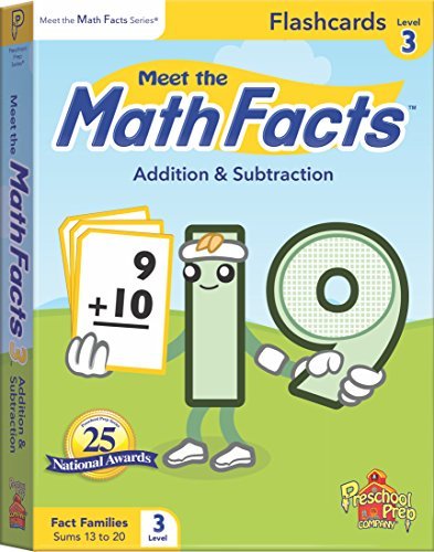 Meet the Math Facts Level 3 - Flashcards by Kathy Oxley | Goodreads