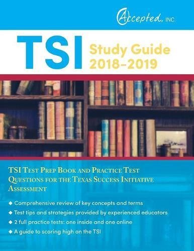 TSI Study Guide 2018-2019: TSI Test Prep Book and Practice Test ...
