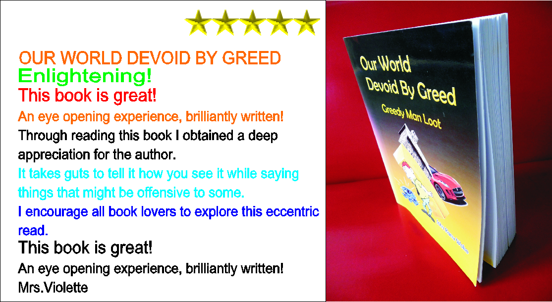 Our World Devoid By Greed by John Kanu Woko | Goodreads