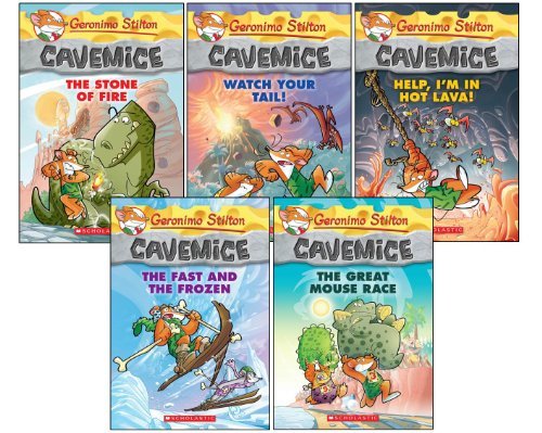 Geronimo Stilton Cavemice Collection (Books 1-5) by Geronimo Stilton ...