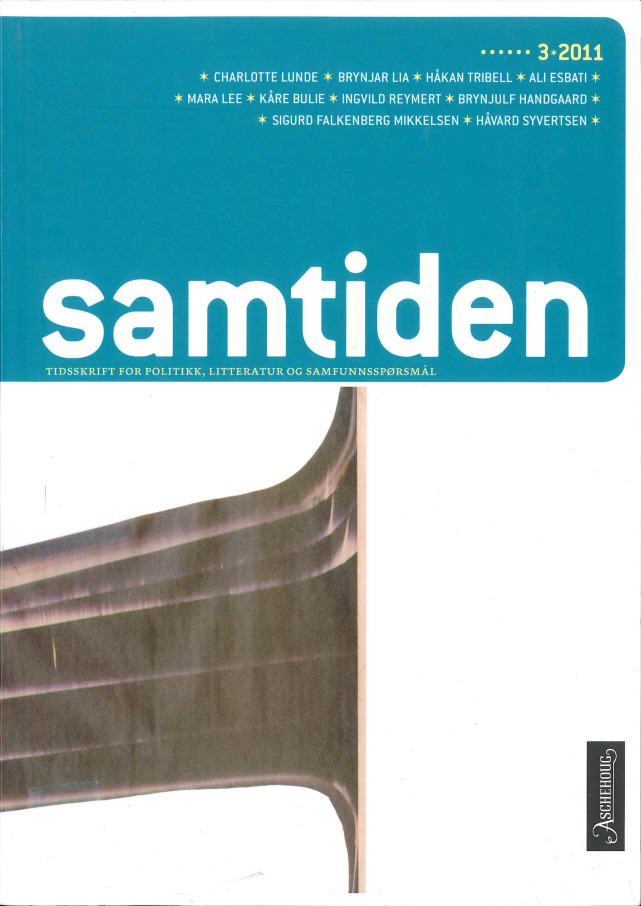 Samtiden nr. 3, 2011 by Cathrine Sandnes | Goodreads