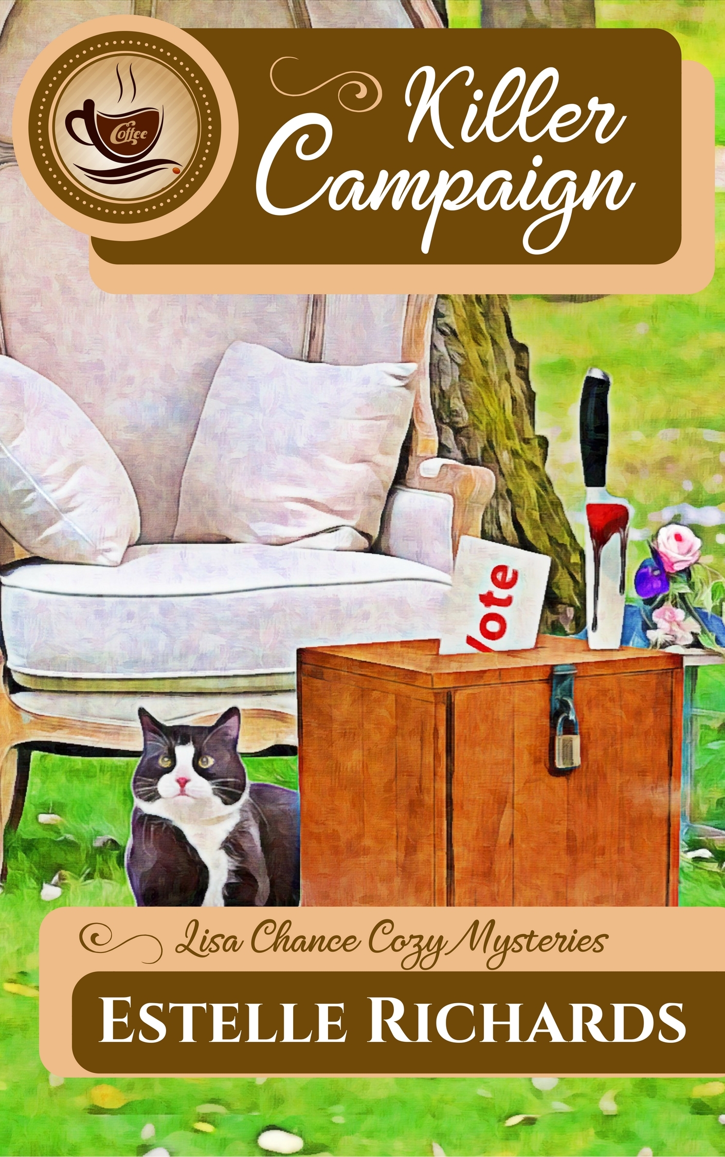 Killer Campaign (Lisa Chance Cozy Mysteries #3) by Estelle Richards ...