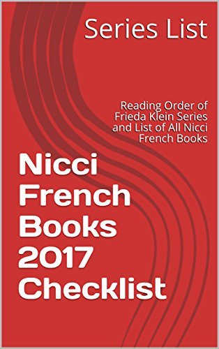 Nicci French Books 2017 Checklist: Reading Order of Frieda Klein Series ...
