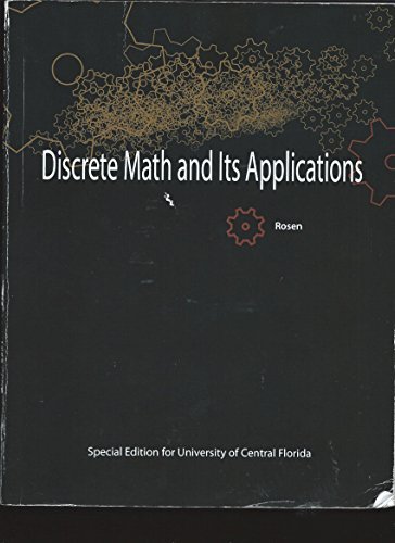 Discrete Math and Its Applications - UCF Edition by Kenneth H. Rosen | Goodreads