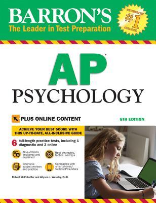 Barron's AP Psychology with Online Tests by Allyson Weseley Ed.D ...