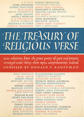 The Treasury of Religious Verse by Donald T. Kauffman | Goodreads