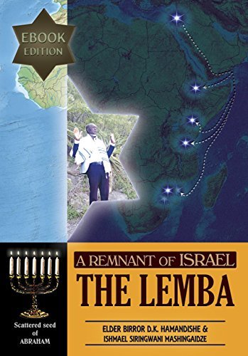 A Remnant of Israel The Lemba by Hamandishe And Mashingaidze | Goodreads