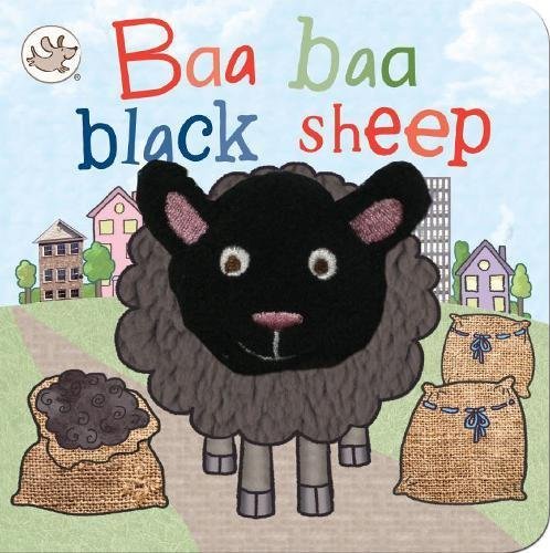 Little Learners Baa Baa Black Sheep Finger Puppet Book by Little ...