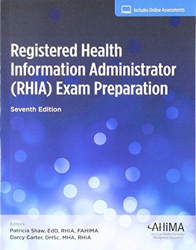 Registered Health Information Administrator (RHIA) Exam Prep by ...