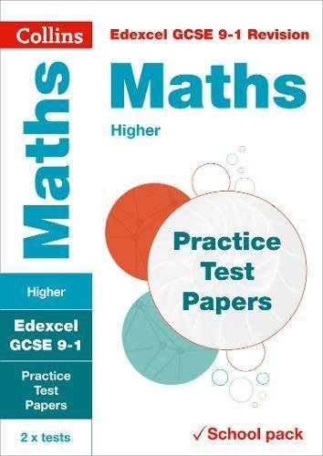 Collins GCSE 9-1 Revision – Edexcel GCSE Maths Higher Practice Test ...