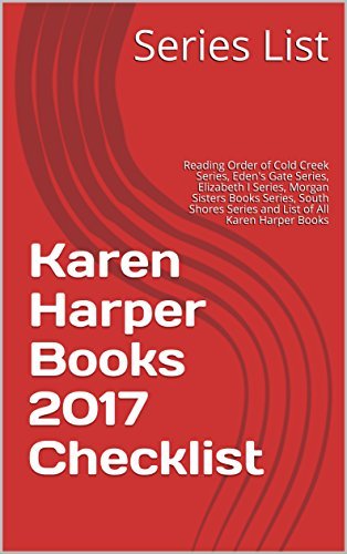 Karen Harper Books 2017 Checklist: Reading Order of Cold Creek Series ...