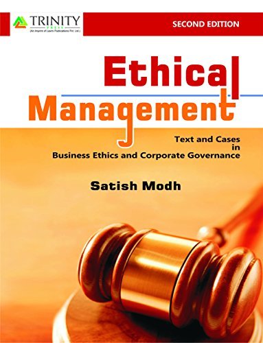 Ethical Management - Text and Cases by Satish Modh | Goodreads